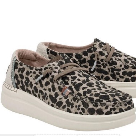 Hey Dude | Shoes | Hey Dude Ladies Wendy Ride Platform Jungle Beige ...